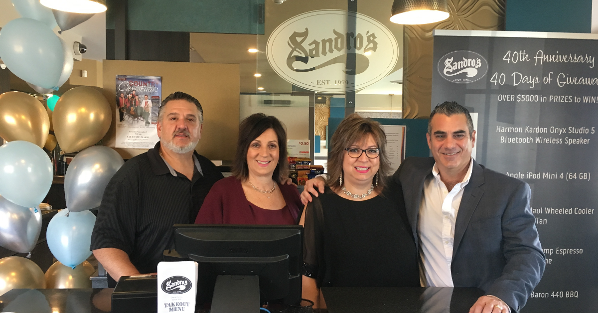 About Us - Sandro's Family Family Restaurant in Sault Ste. Marie, ON