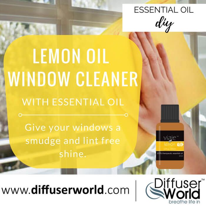 Lemon Window Cleaner Essential Oil