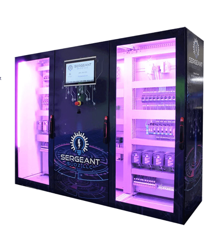 Tunnel Control Motor Control Cabinets | Sergeant Sudz, LLC