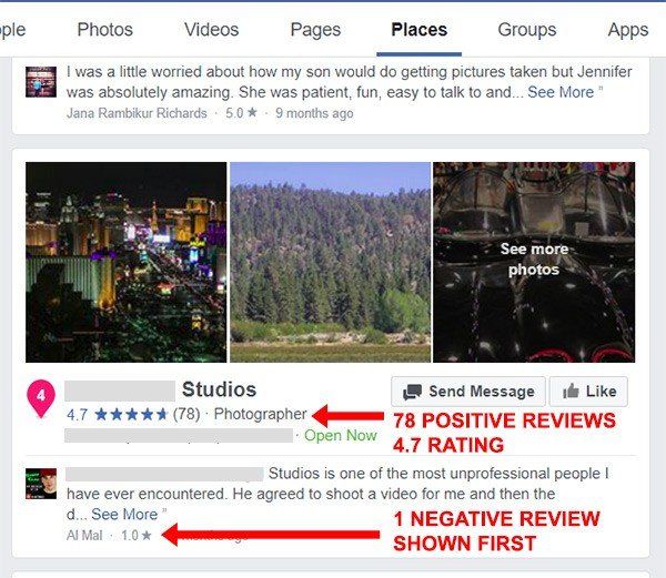 Facebook Negative Reviews: Can You Fix Them?