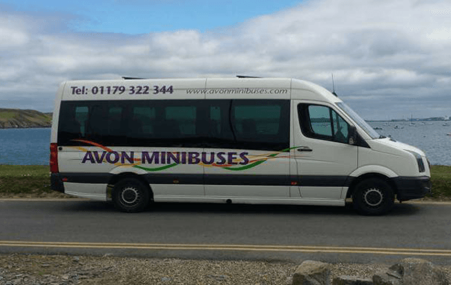 Luxury minibus hire in Bristol
