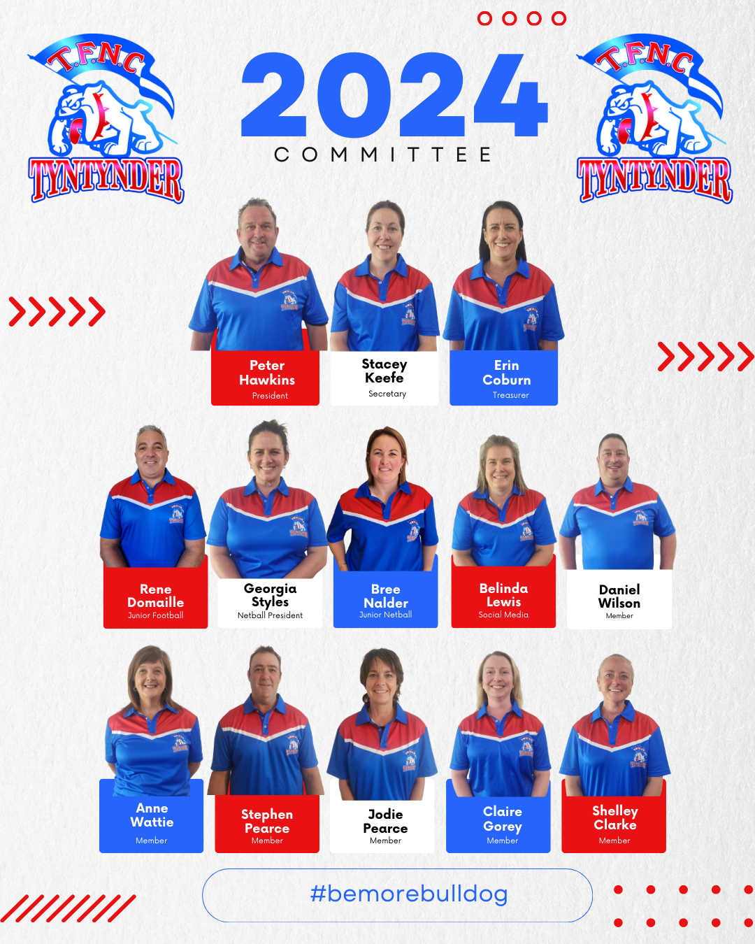 Tyntynder Football Netball Club - Committee