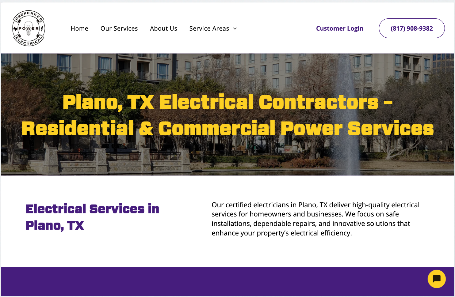 Electrical Services | Plano, TX | Preferred Power Electrical