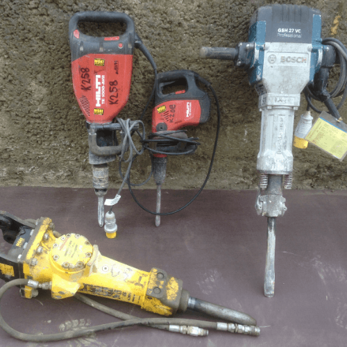 Power tool rentals at Moat Plant Hire & Sales, Leeds