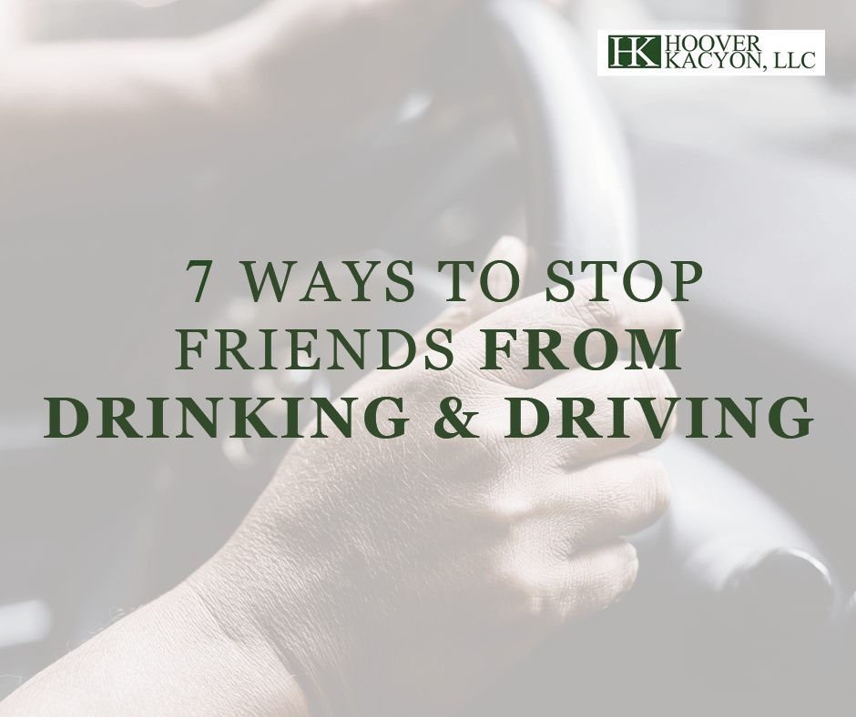 7 Ways to Stop Friends From Drinking & Driving
