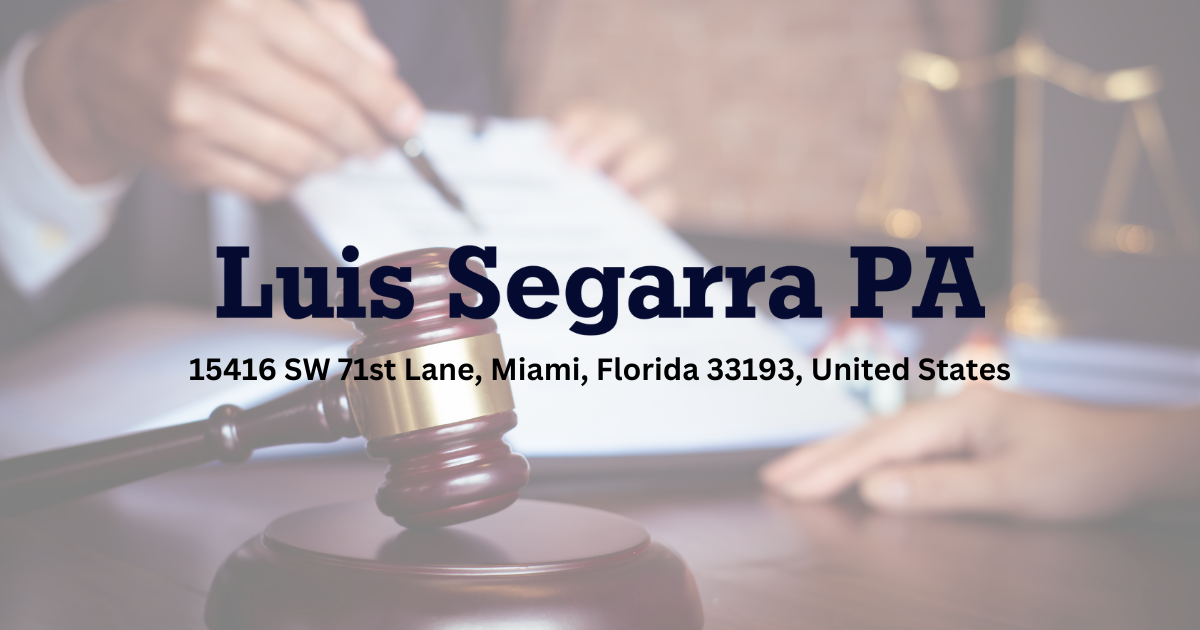 HOME | Luis Segarra PA | Miami, Florida