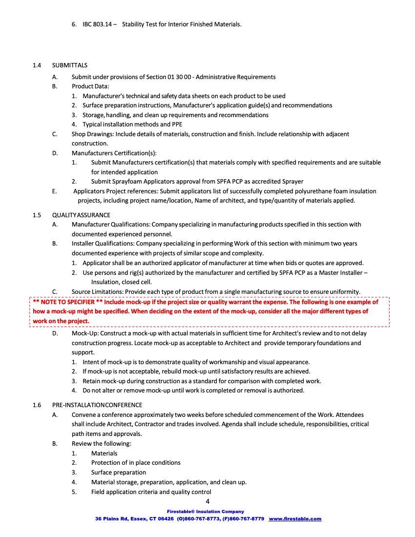 FS2.0 Guide Specification