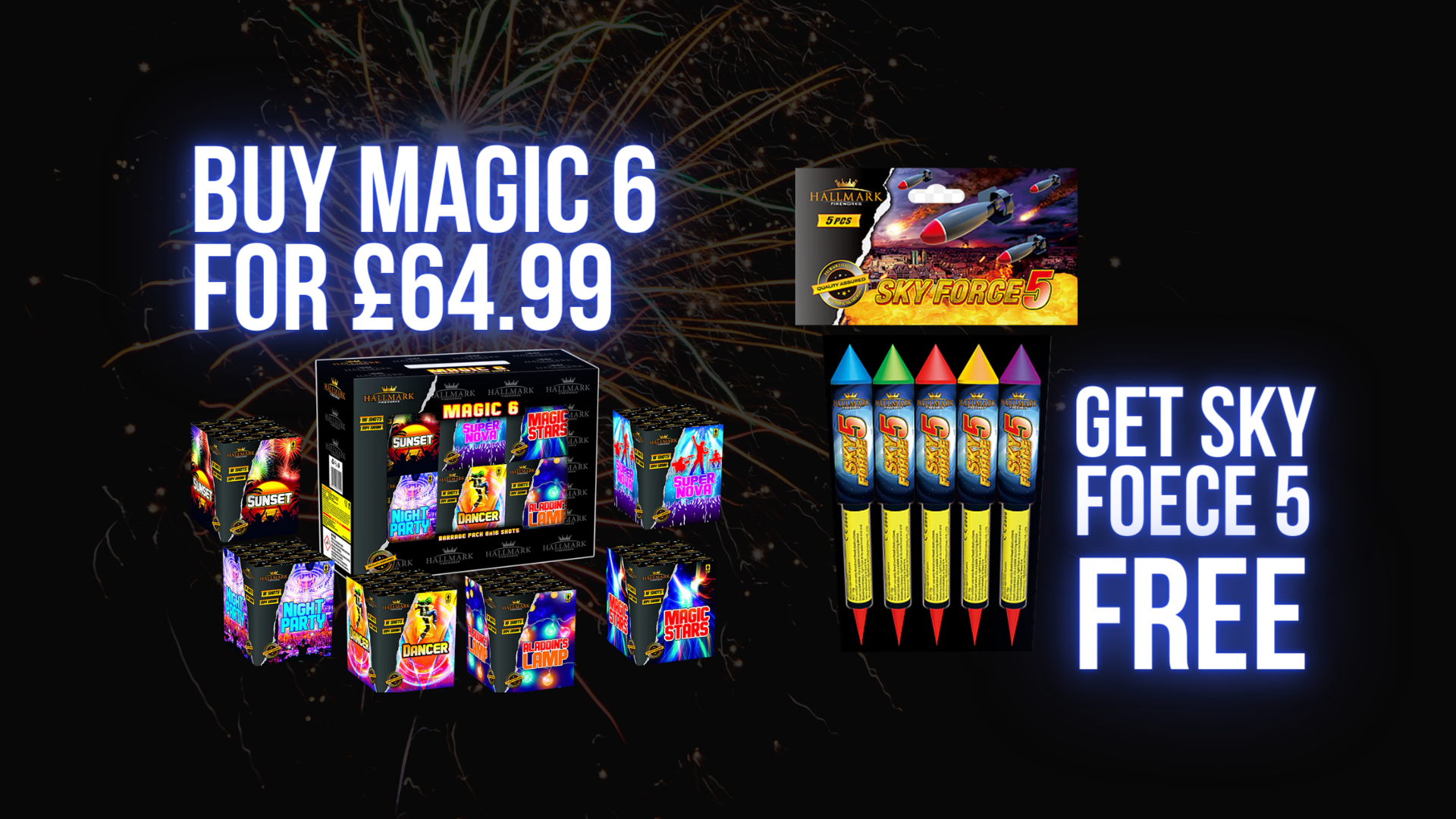 Mystical Fireworks: Fireworks for sale in UK |Buy Now