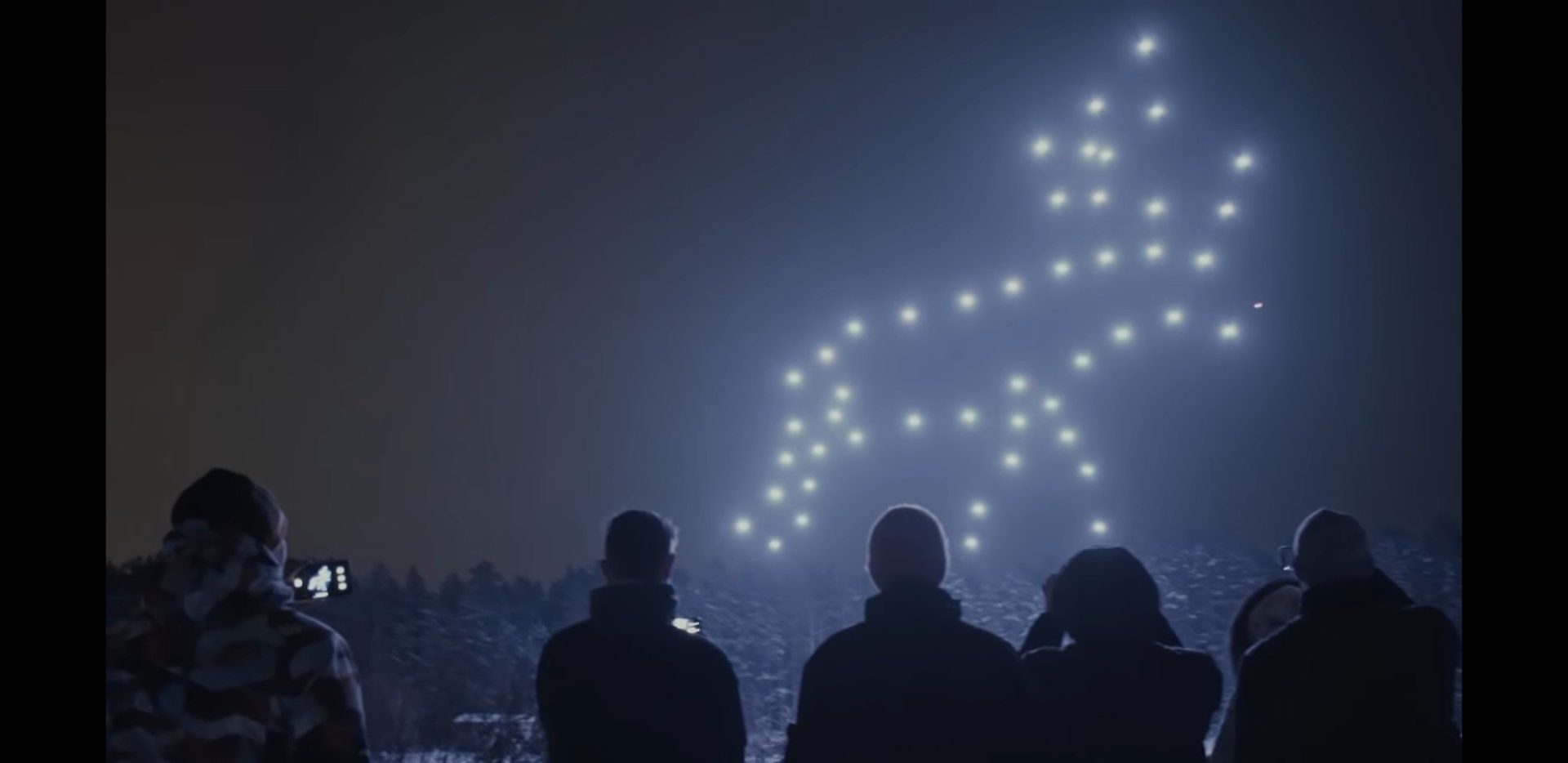 Swarmtech Drones LTD the U.K's Premiere Drone light show providers.