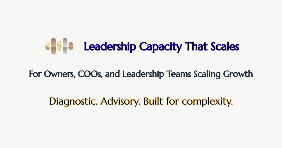 Leadership Capacity That Scales | Dimensional PD