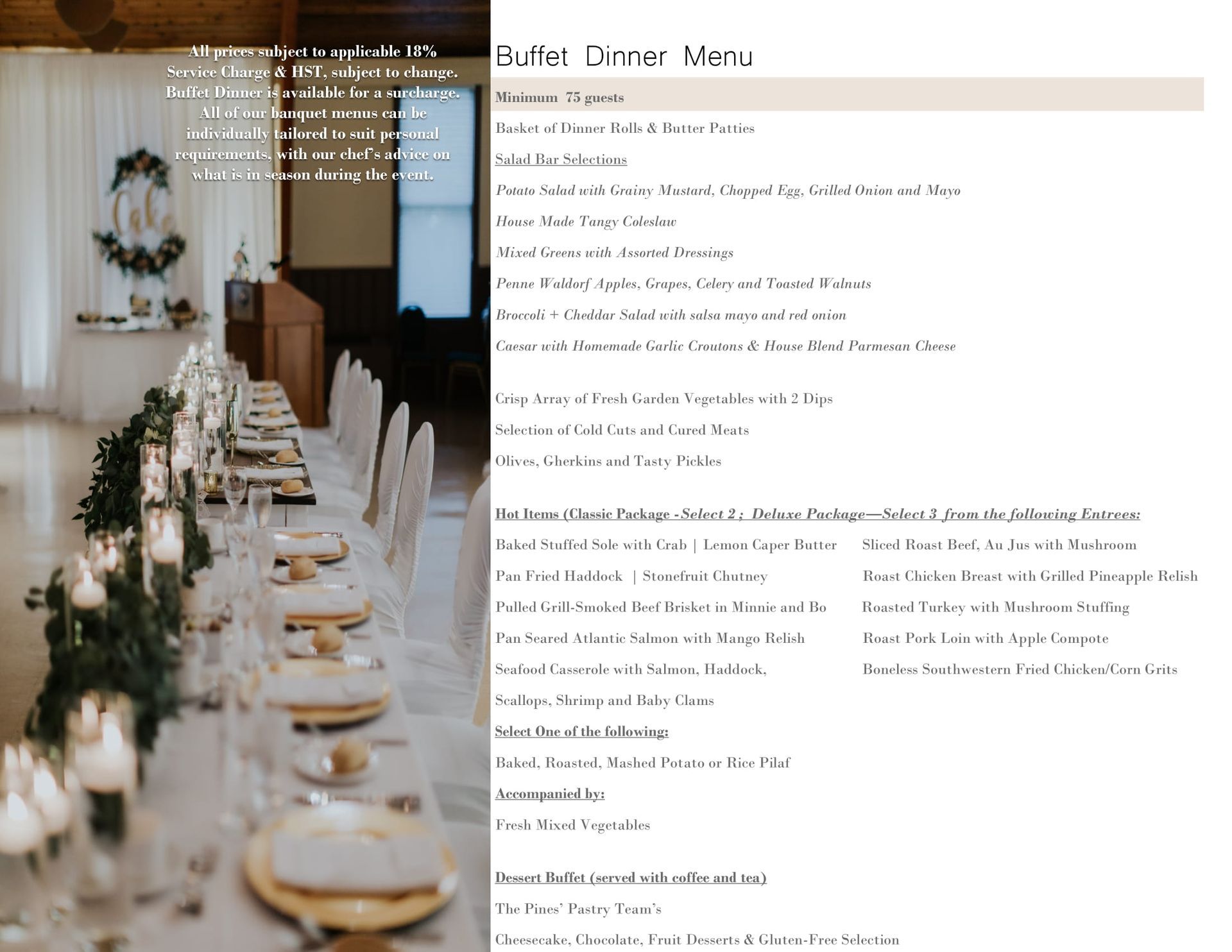 Events & Weddings at Digby Pines Golf Resort & Spa | Digby, Nova Scotia ...