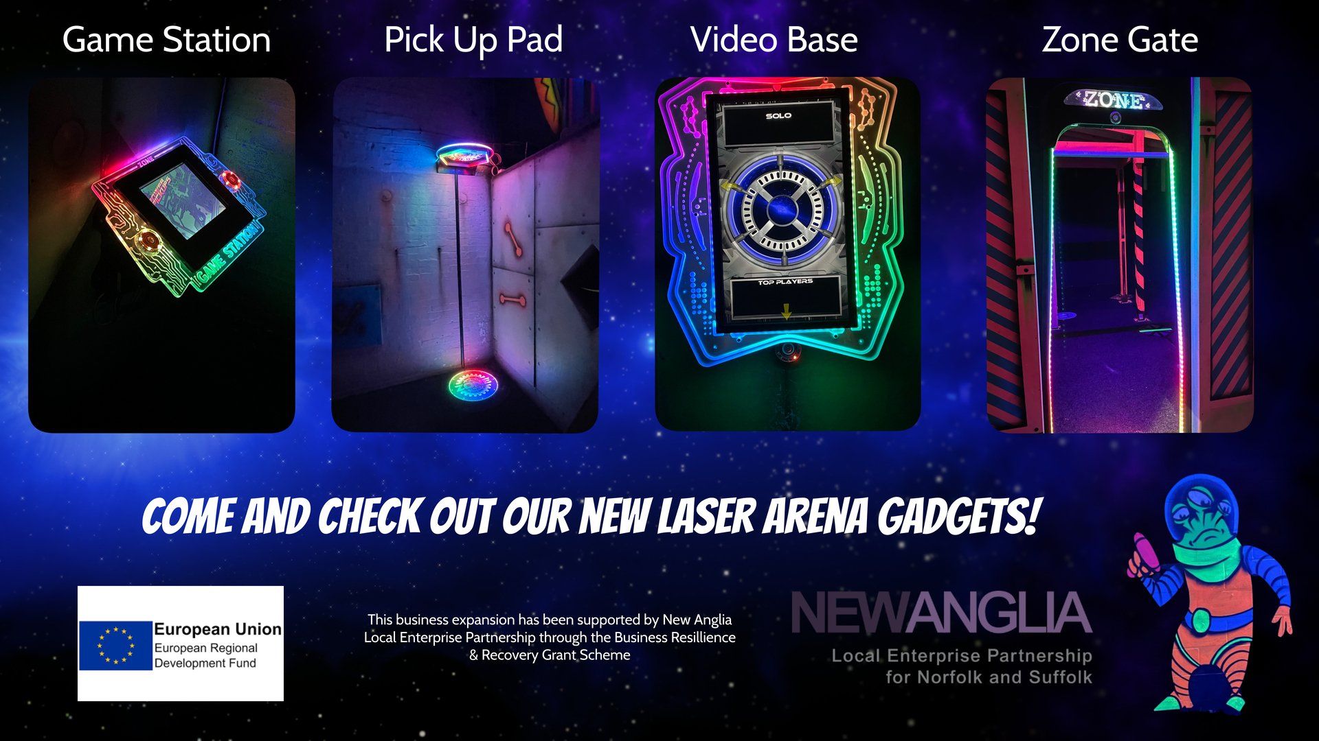 Planet Laser - Bury St Edmunds, Suffolk - Home