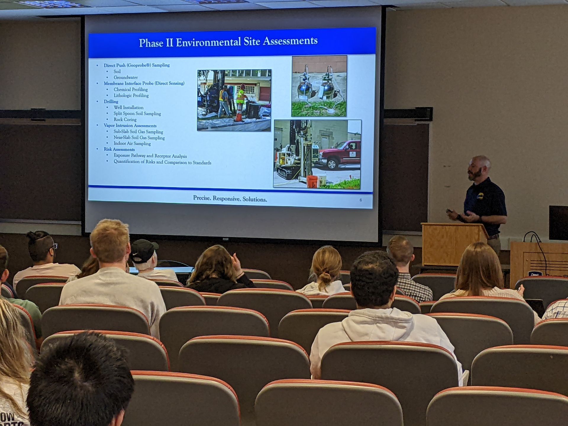 Eric Magdar Speaks to Students at Penn State