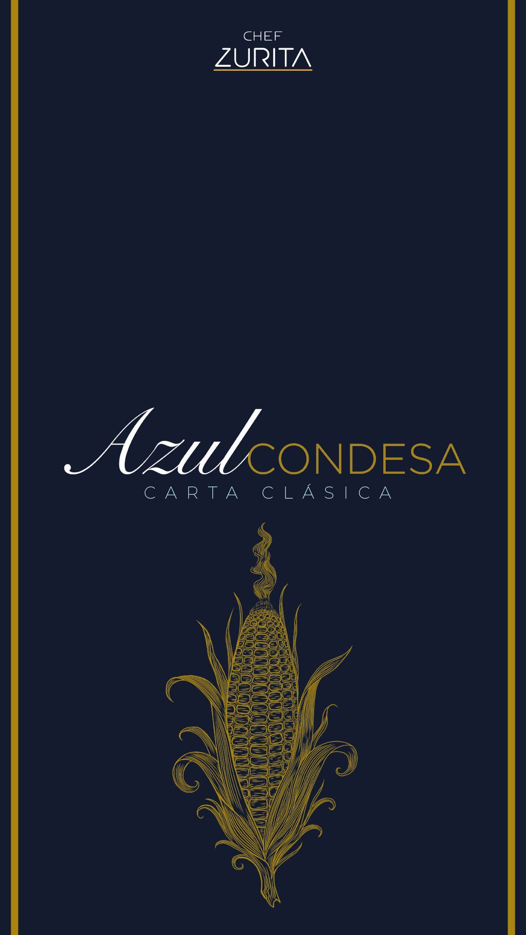 Menú Azul Condesa