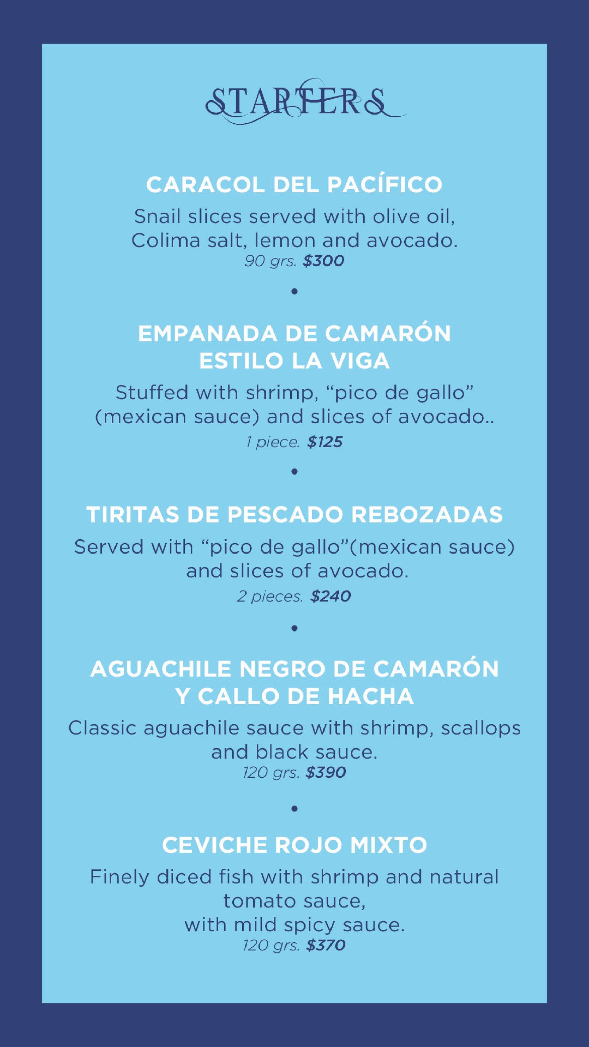 Azul Restaurante | Reserva | Compra en Línea