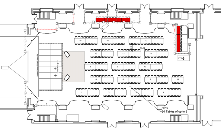 Banquet Halls And Dance Floor Floor Plan ARRAS OPENING THIS FALL!