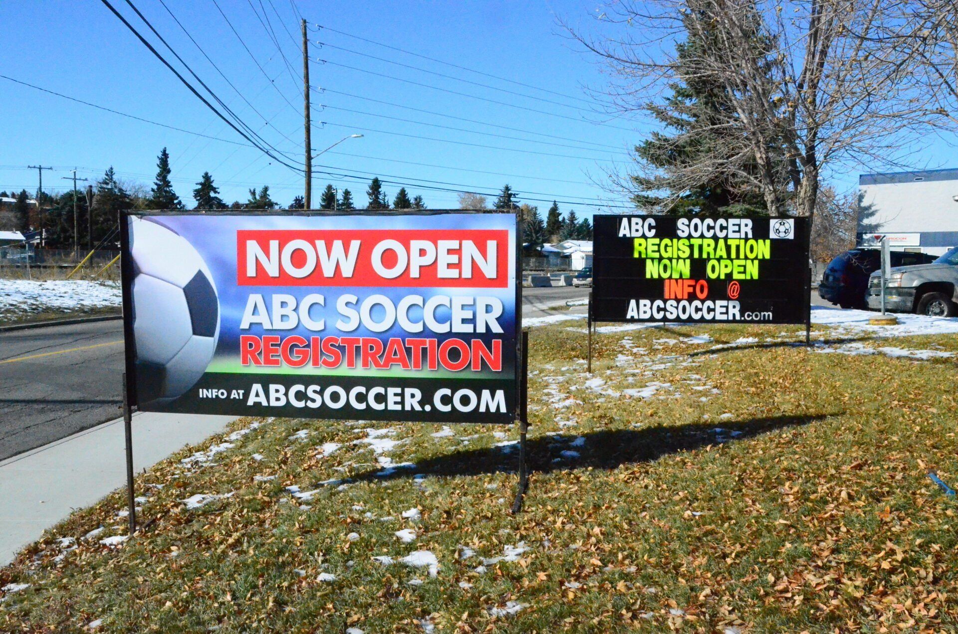 Community Signs in Calgary | Bold Signs & Graphics