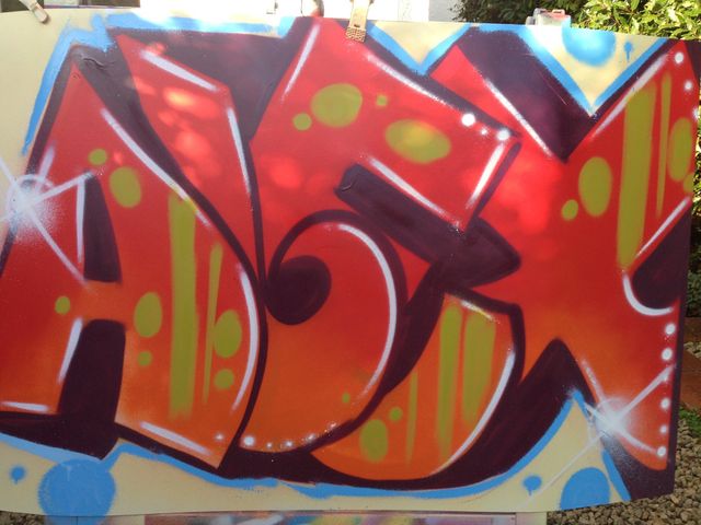 The Name Alex In Graffiti