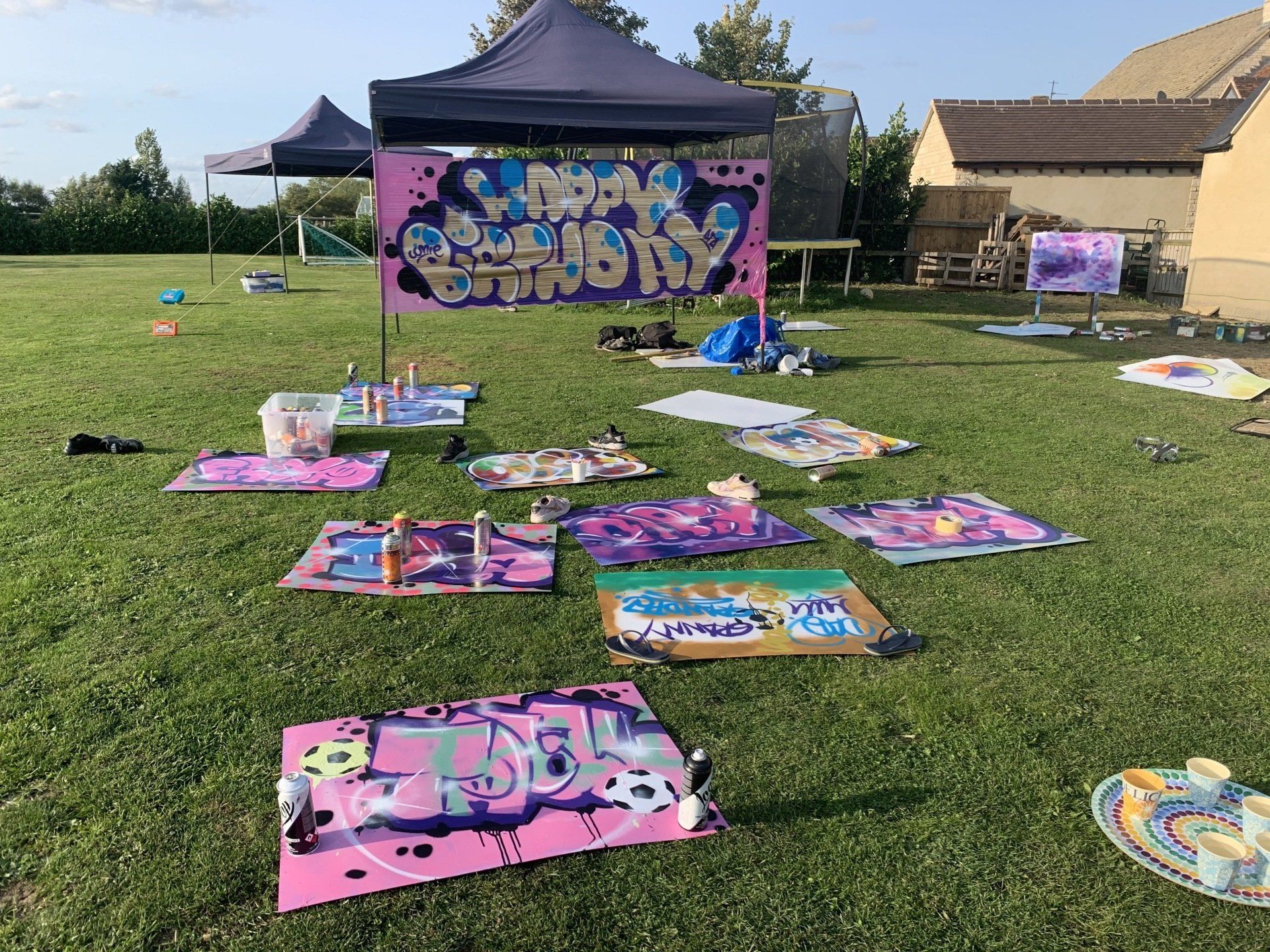 Graffiti Birthday Parties