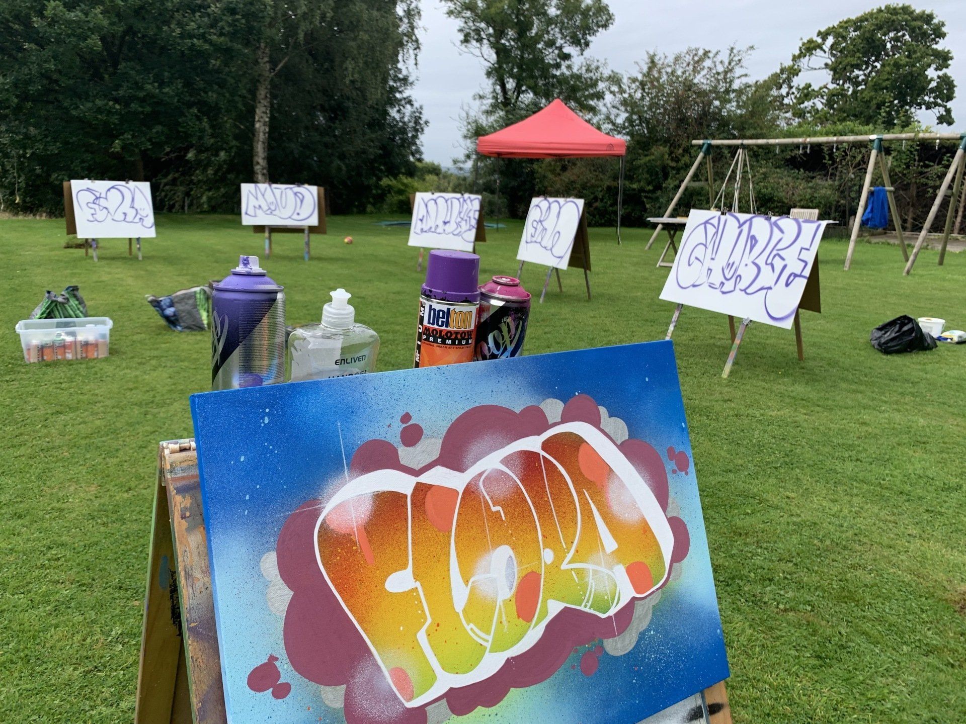 Graffiti Birthday Parties