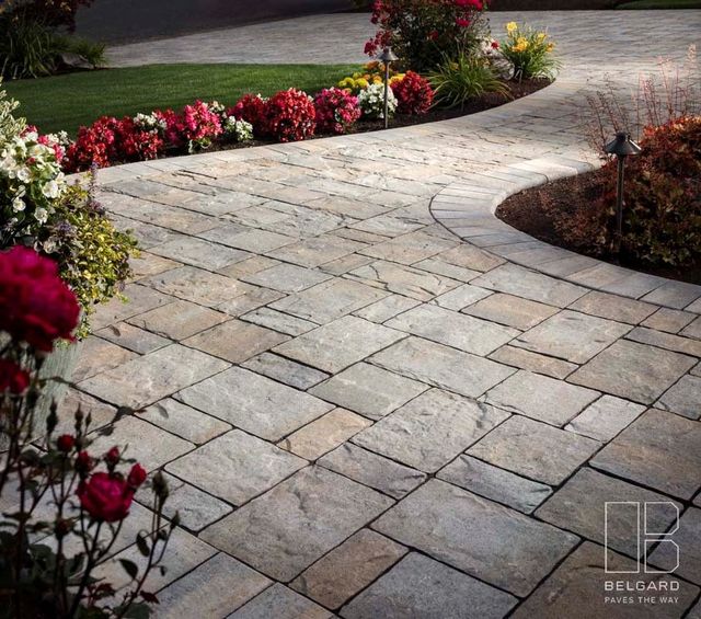 Belgard Mega Lafitt Victorian The Rusty Shovel | Landscaping Supply