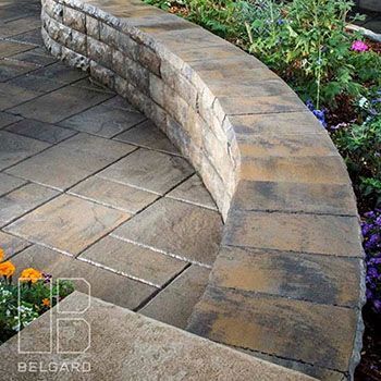 Belgard Bel Air Retaining Walls Belgard Belair Stone Wall® 2.0