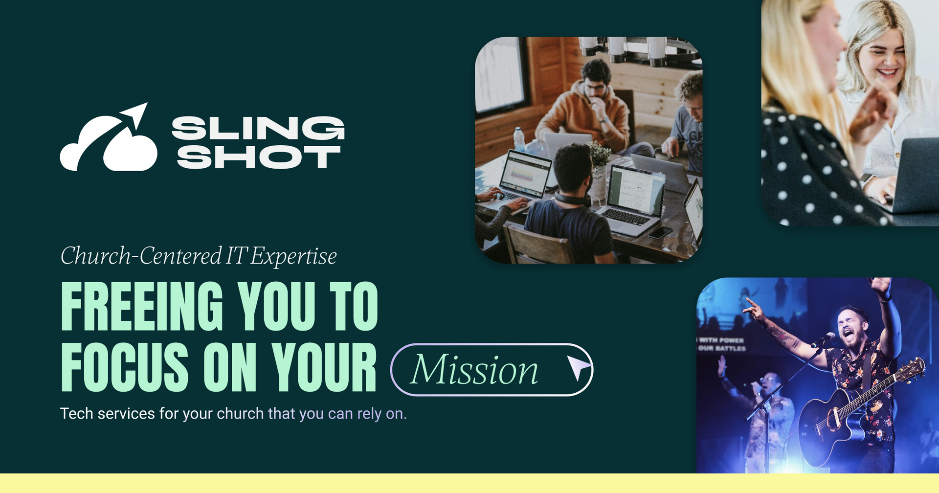 Your Slingshot | Tech Services for Your Church