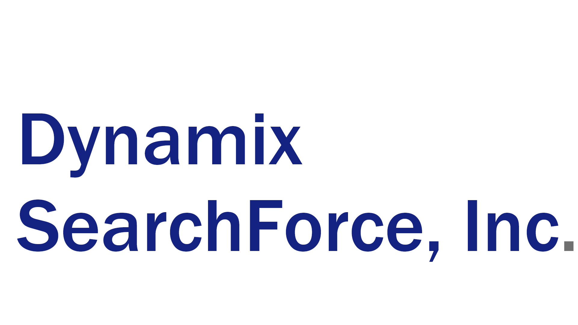 Recruitment Firm | USA | Dynamix SearchForce, Inc.
