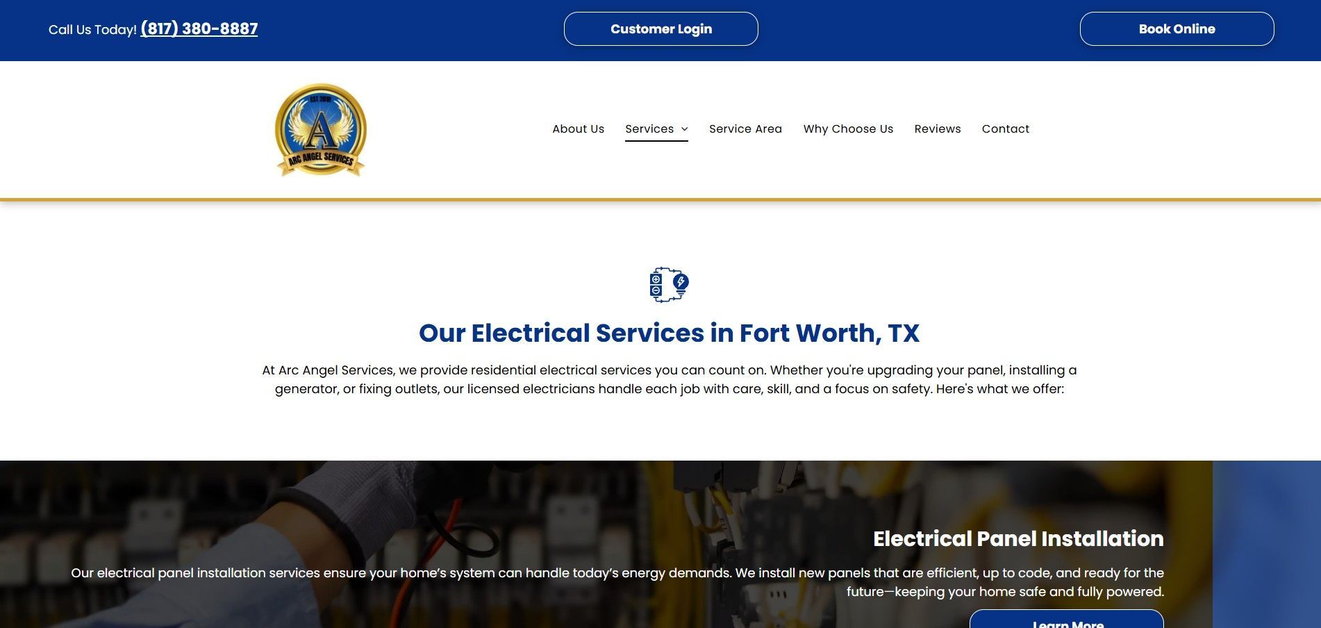 Trusted Electricians - Fort Worth, TX - Arc Angel