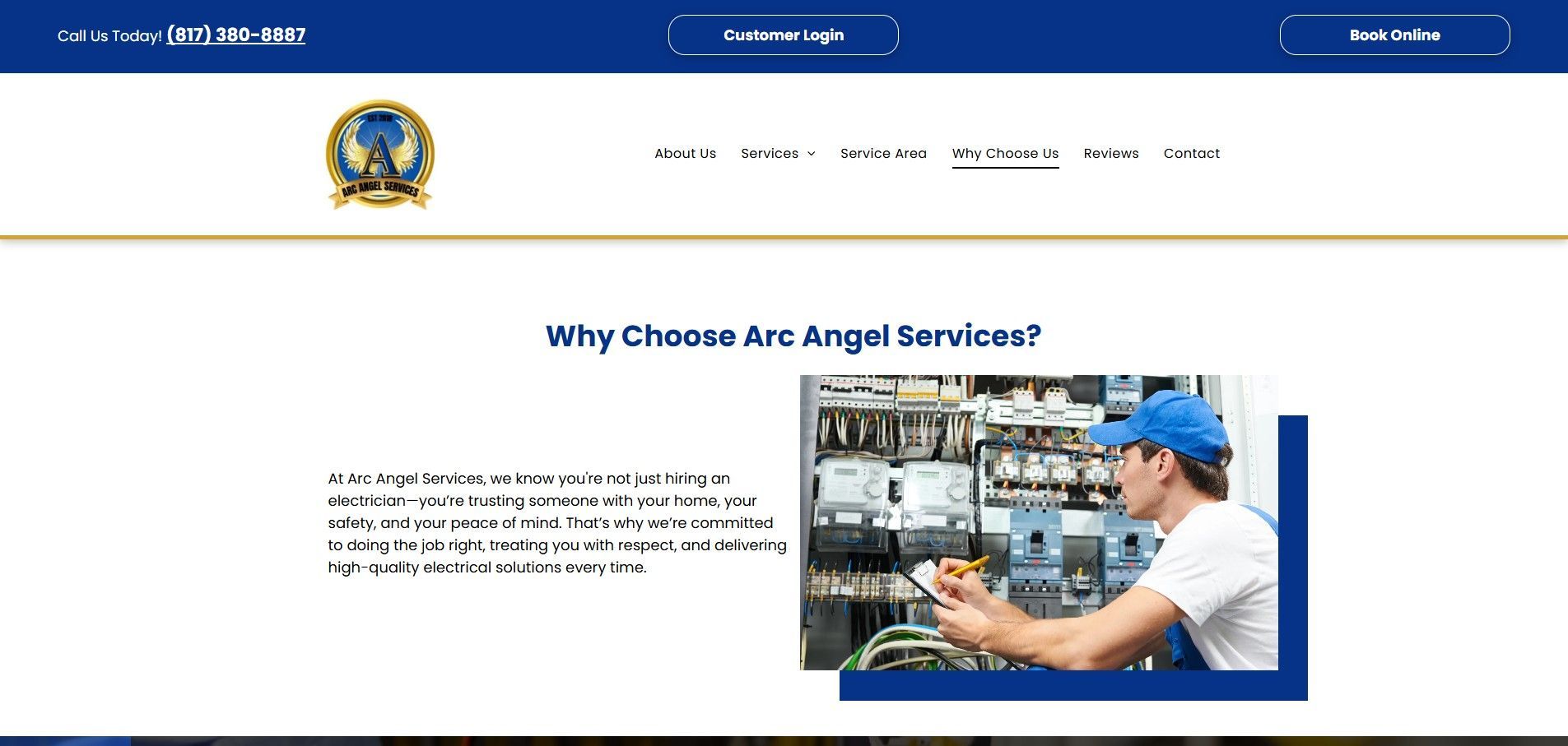 Our Promise to You - Fort Worth, TX - Arc Angel