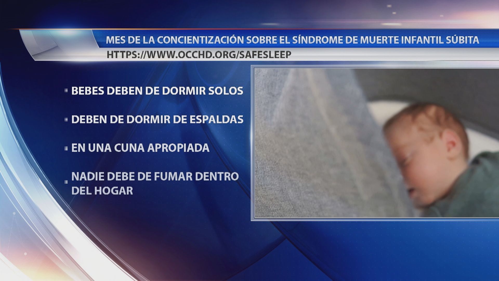 Mes de la concientización sobre la muerte infantil subita