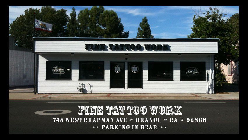 Fine Tattoo Work - Home