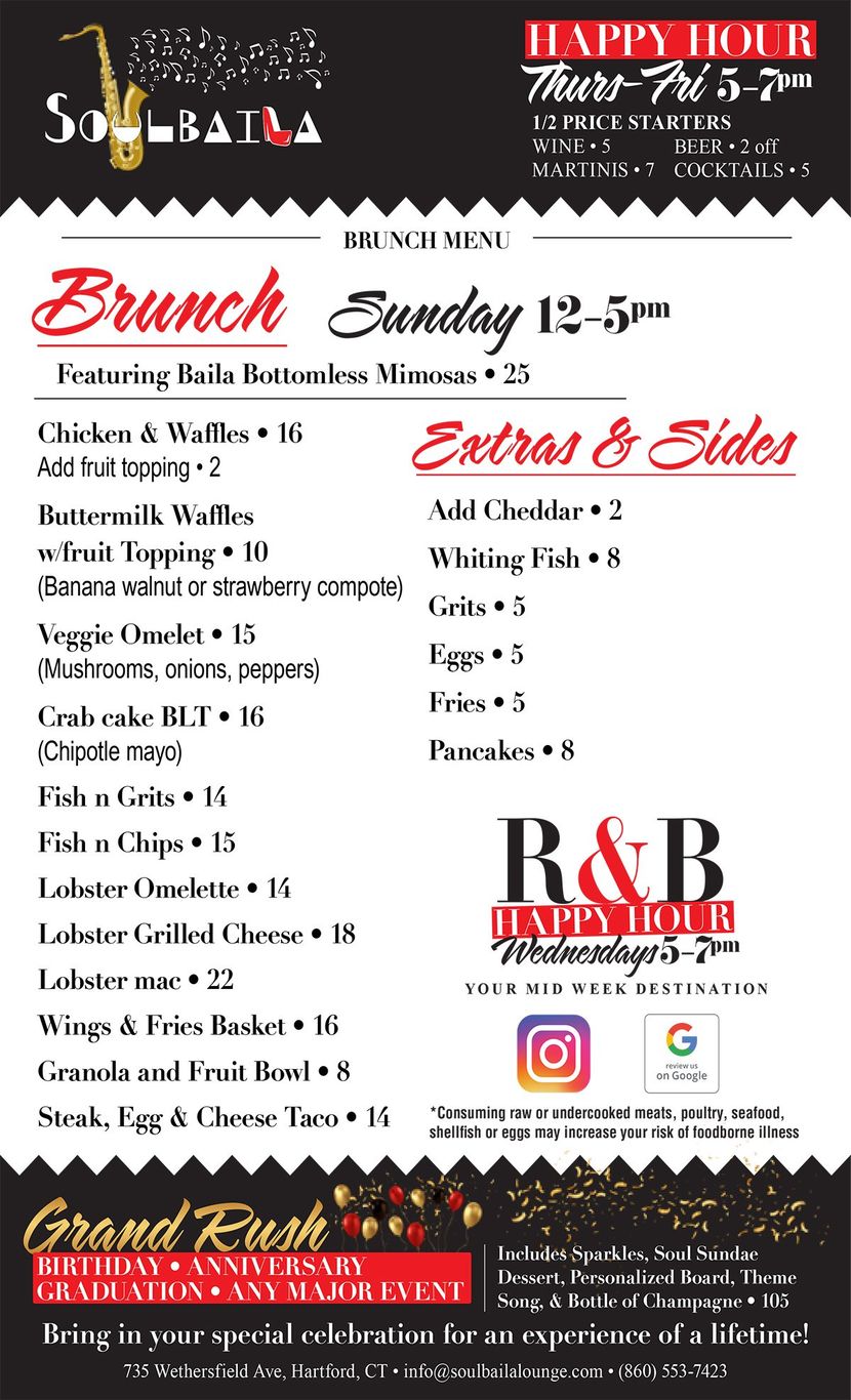 SOUL BAILA - 735 Wethersfield Ave, Hartford, CT