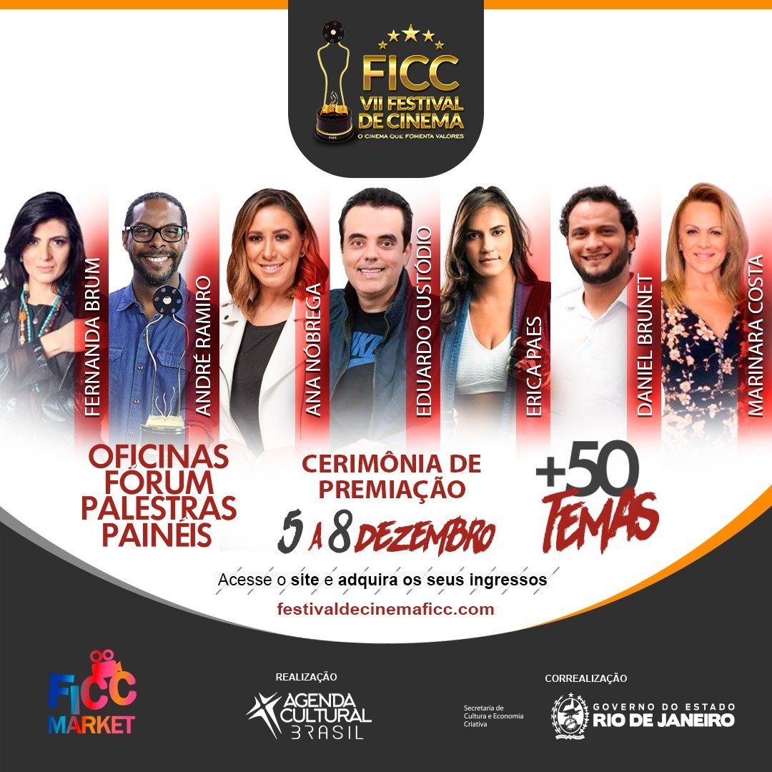 Página Inicial do Festival Internacional de Cinema FICC