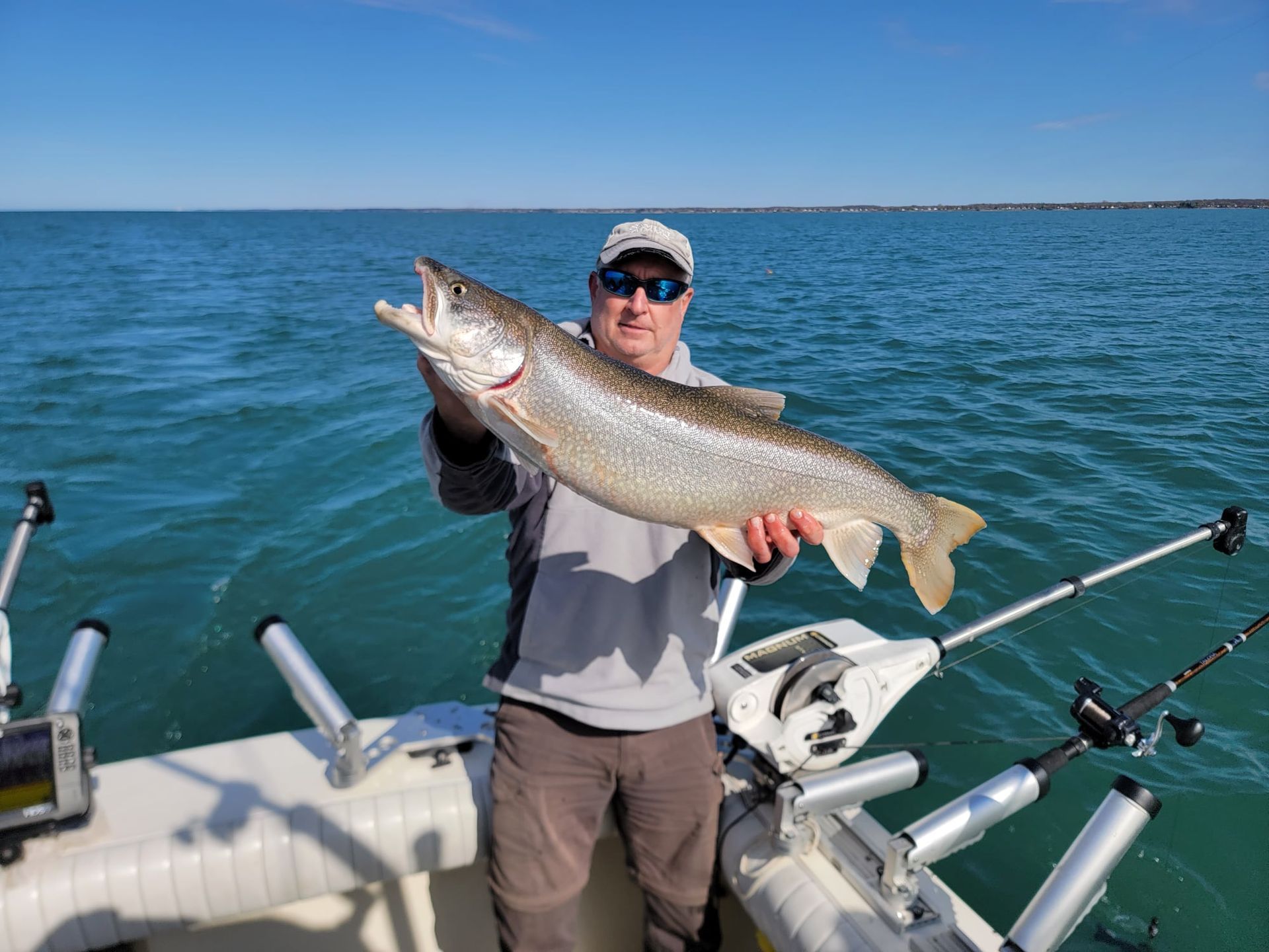 Lake Michigan Salmon Fishing Charter - Guide - Lake Trout
