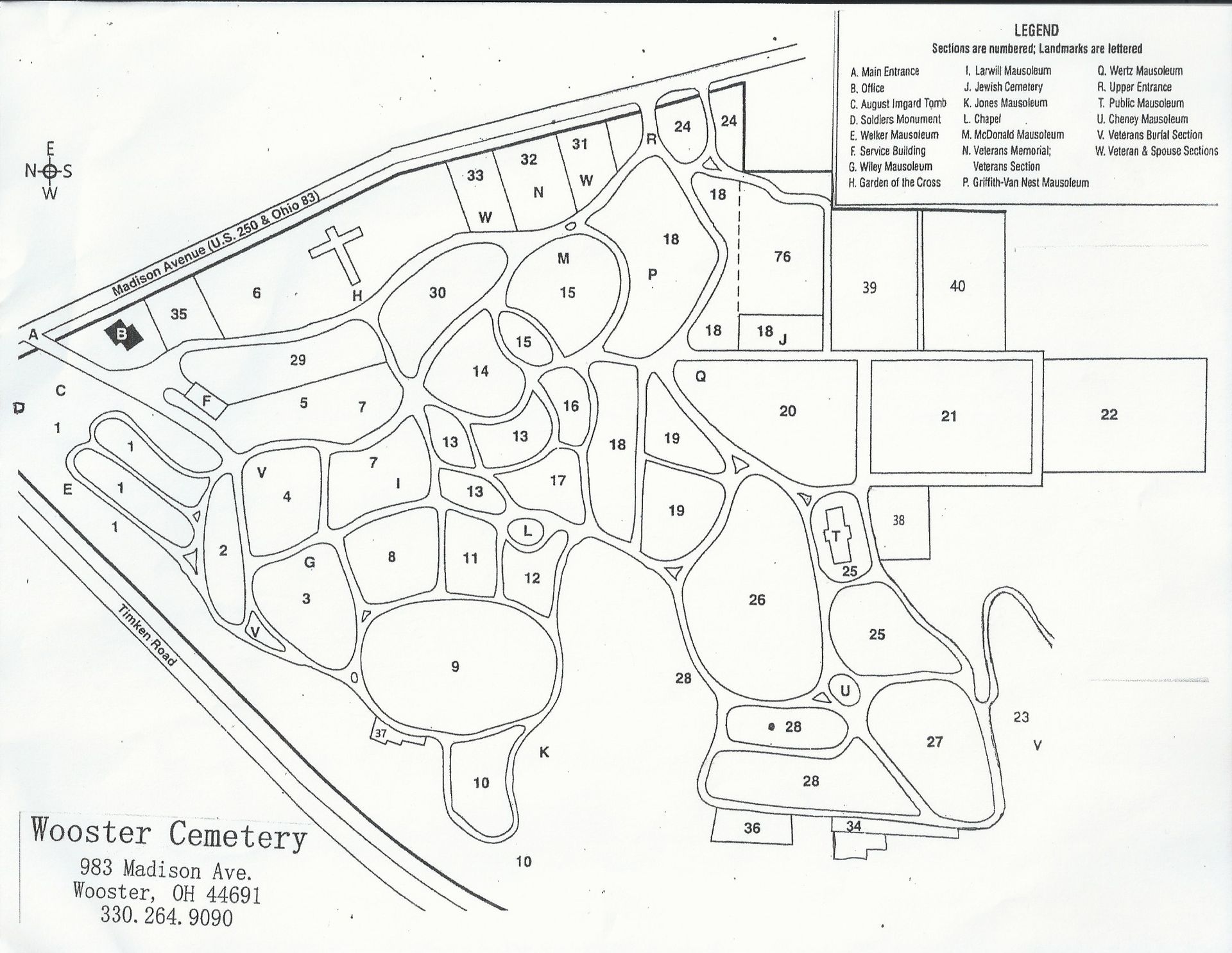 Wooster Cemetery | Services & Prices