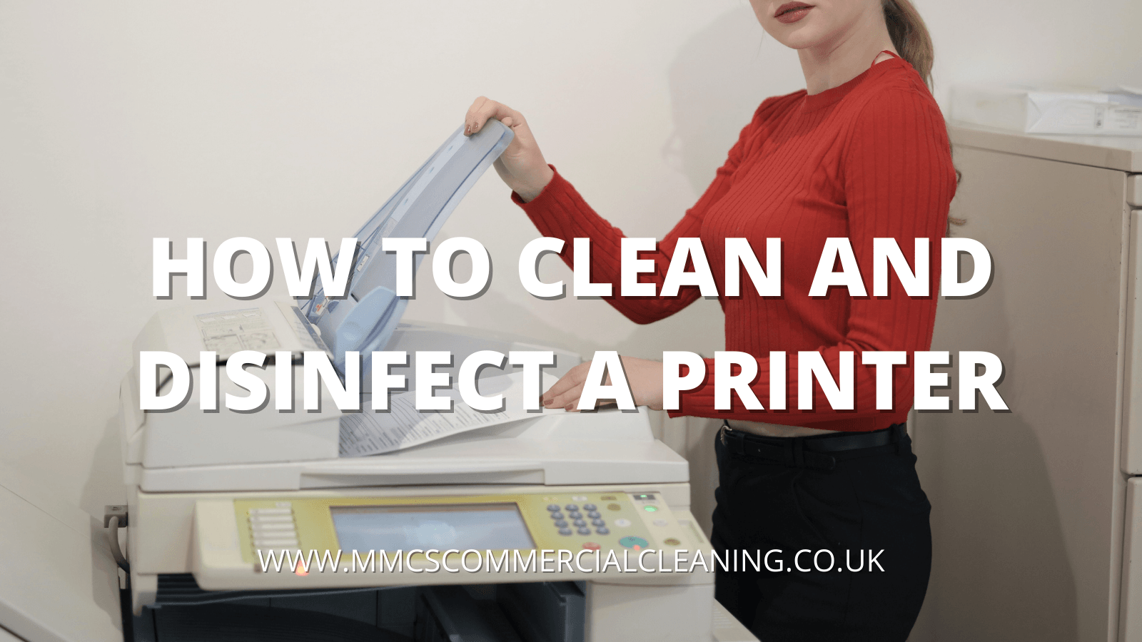 How to Clean and Disinfect a Printer