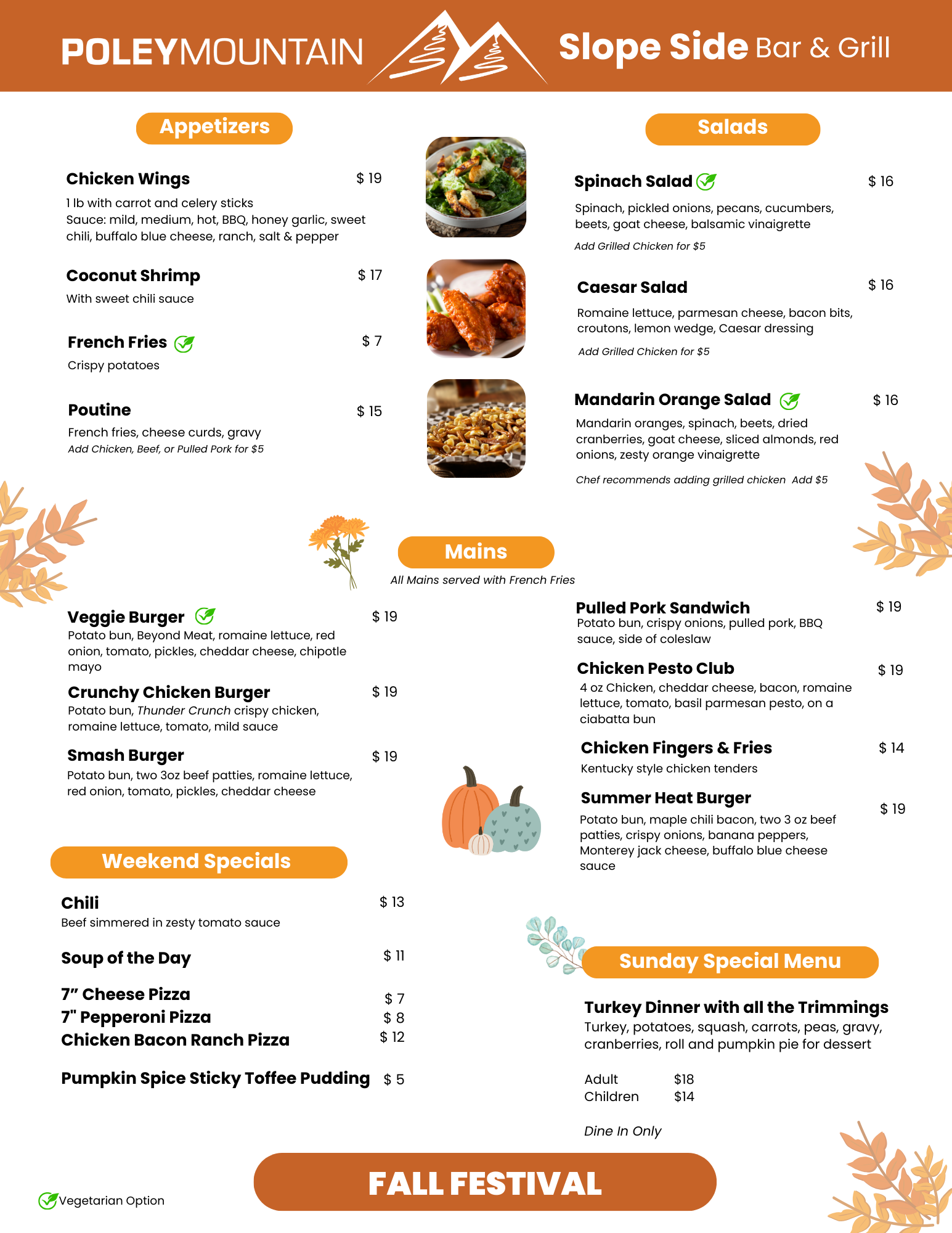 Fall Festival at Poley Mountain