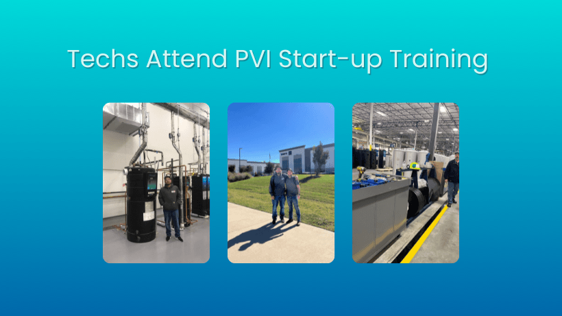 U.S. Water Heating Solutions Technicians Attend PVI Training