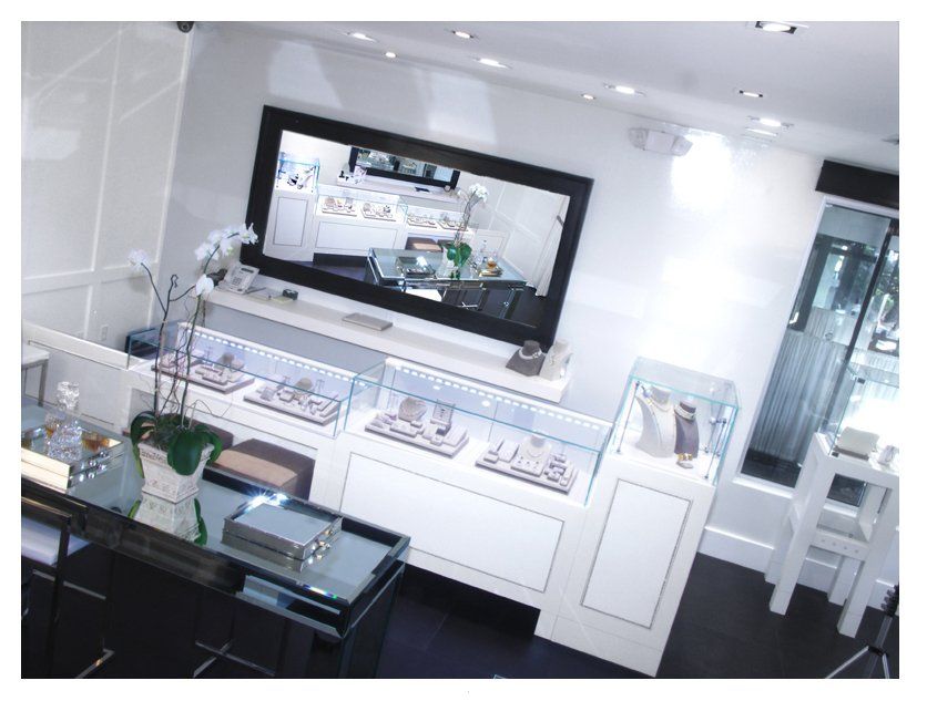 Sapphire and Diamond Bracelet in White Gold