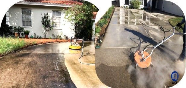 How to Pressure Wash a Driveway | WCS Facilities Management