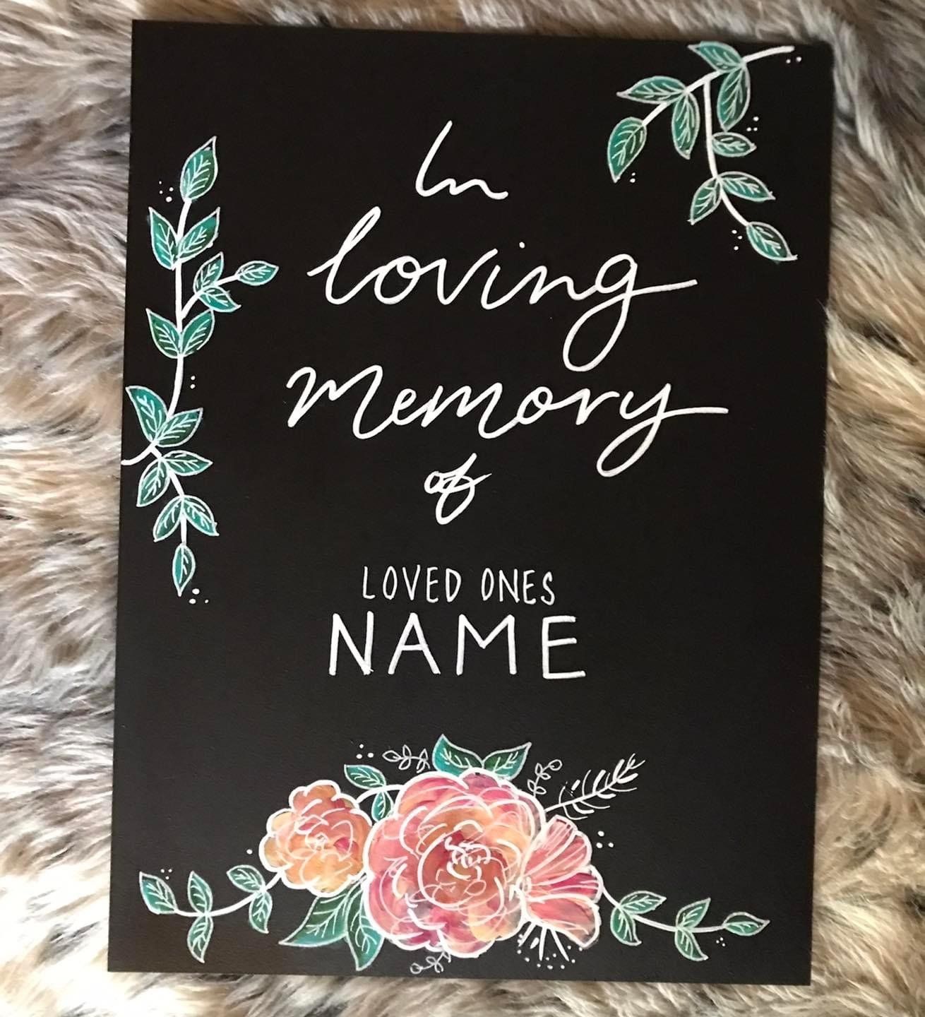 Celebration of Life Boards