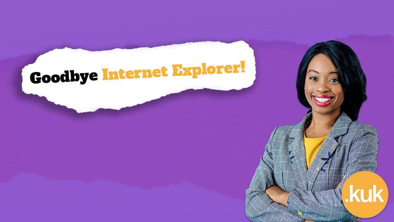 Goodbye Internet Explorer!