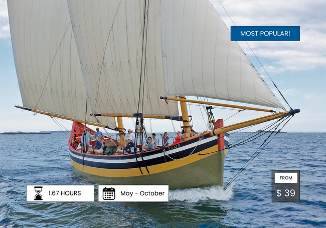 Fame of Salem | Public & Private Sails on Salem Sound