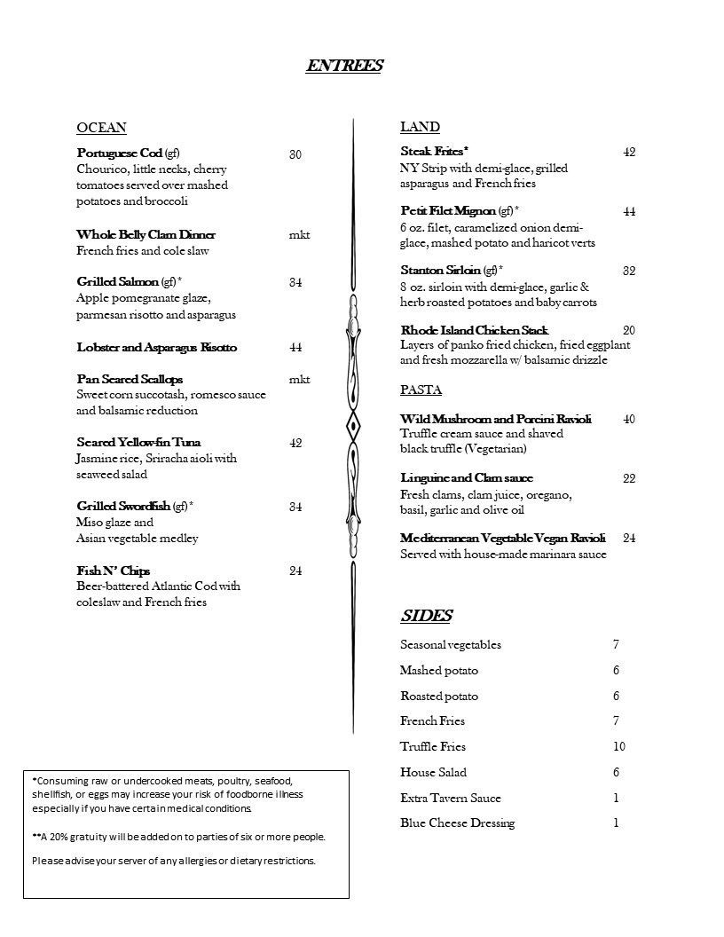 Dining | GENERAL STANTON INN | Colonial Inn by the Beach