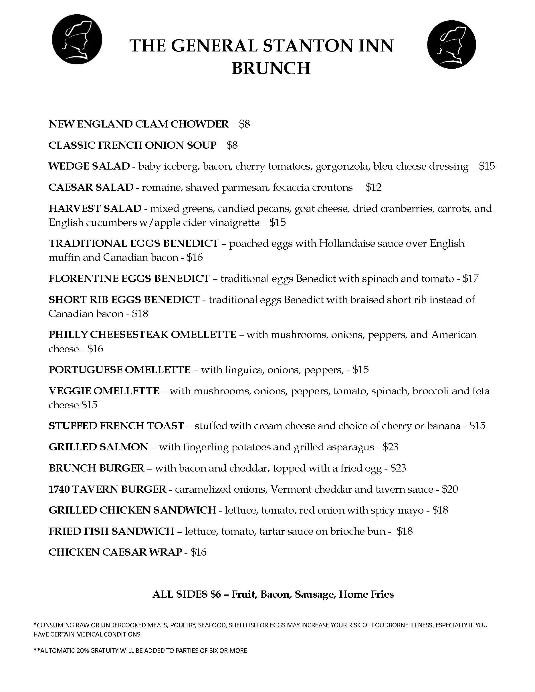 Dining | GENERAL STANTON INN | Colonial Inn by the Beach