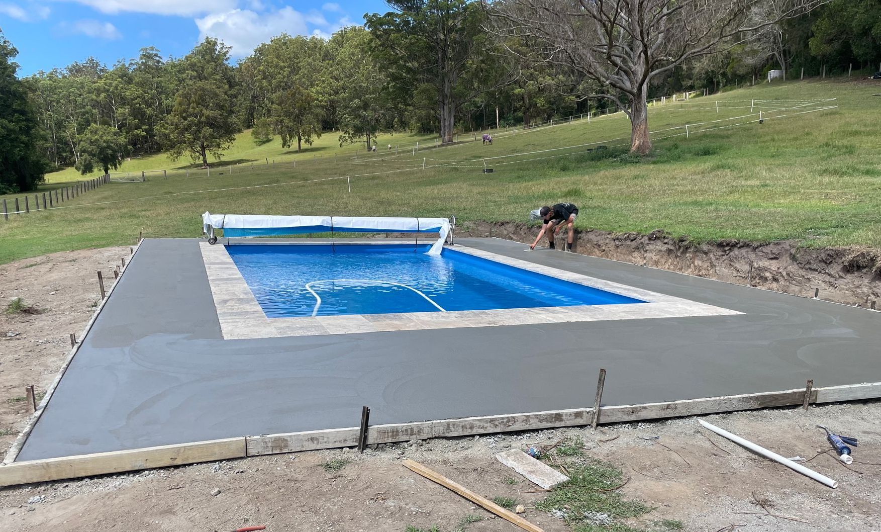 Concrete Pool Surrounds in Port Macquarie | Brodie Wynter Concreting