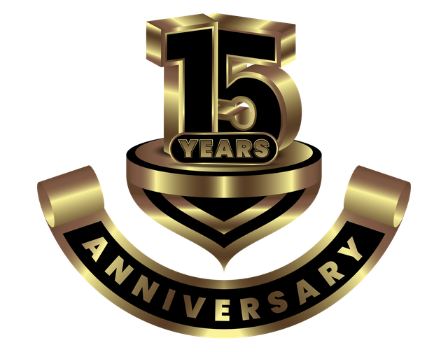 15 Years Logo Png