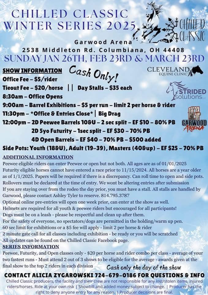 Events | Garwood Arena | Rodeo Arena | Columbiana, OH