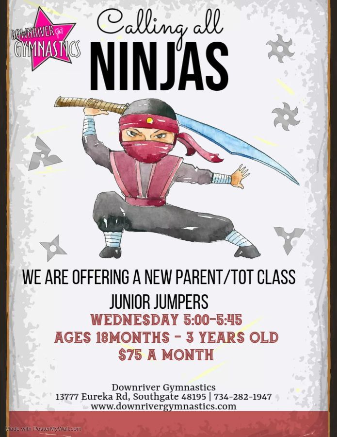 Classes Ninja Tumbling